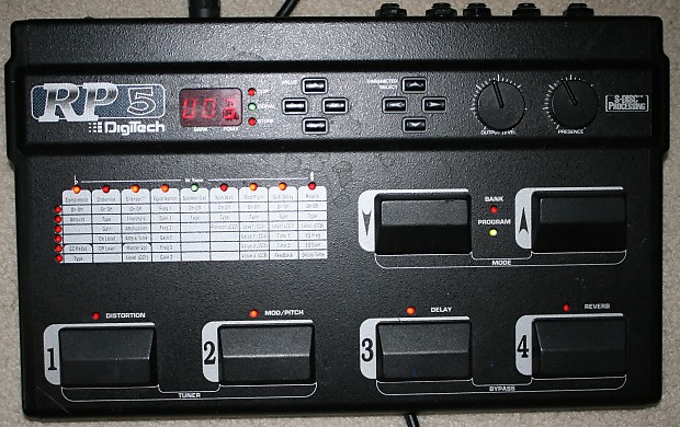 RARE DigiTech RP5 S-DISC Processing Effects Processor | Reverb UK