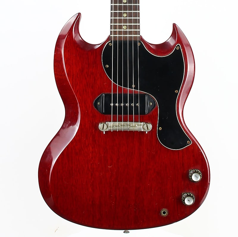 1965 Gibson SG Les Paul Junior Jr. Cherry Red | 100% | Reverb Austria