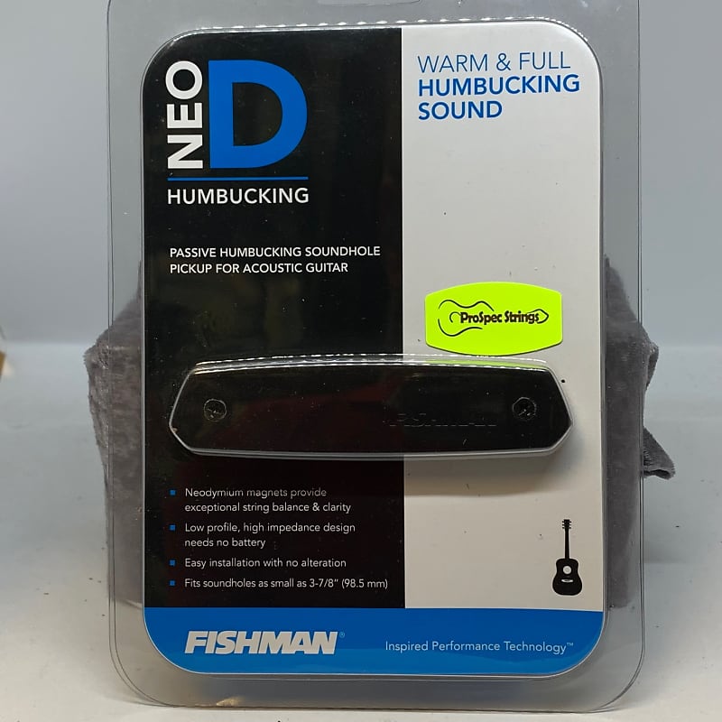 Fishman Neo-D magnetic soundhole pickup for acoustic guitar | Reverb