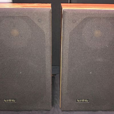 Infinity RS-10 Reference Series Bookshelf Speakers Wood | Reverb