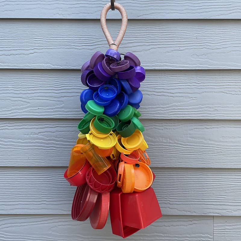 Upcycled Percussion - Extra Large Plastic Bottle Cap | Reverb