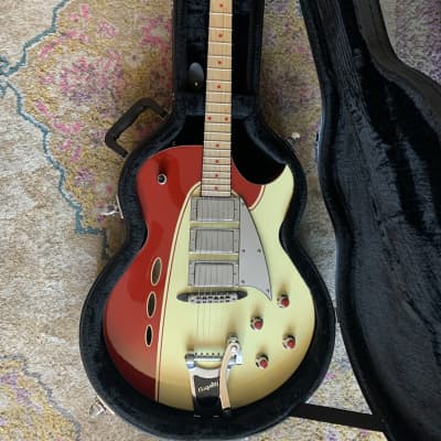 MINT! Backlund Rockerbox DLX with Bigsby, Maple Fretboard | Reverb