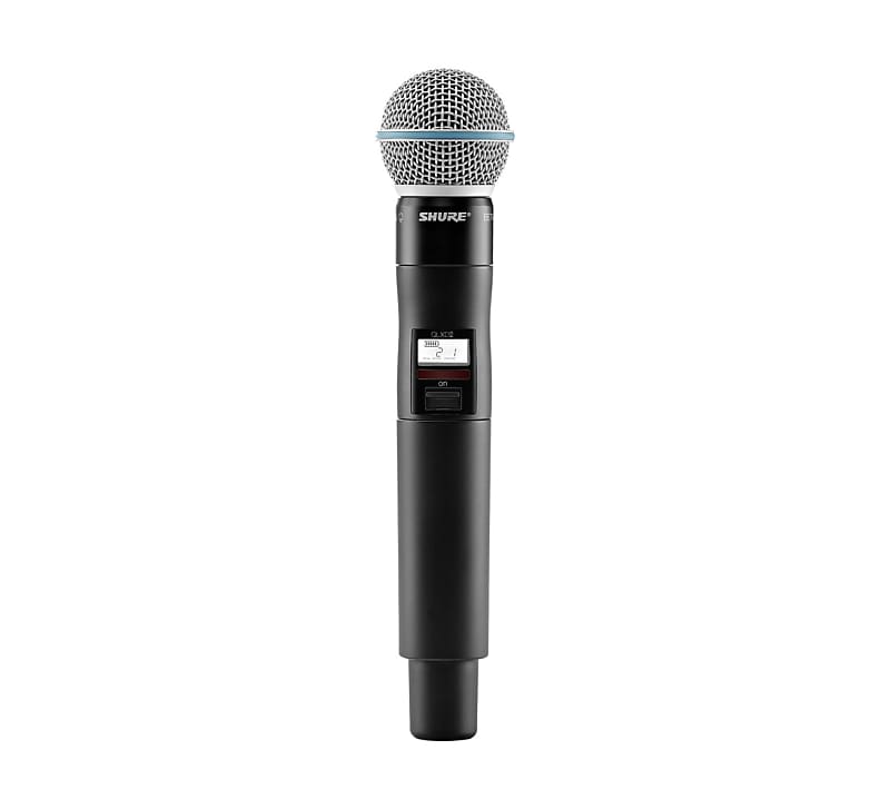 Shure QLXD2/B58 Handheld Transmitter with Beta 58 Capsule, | Reverb