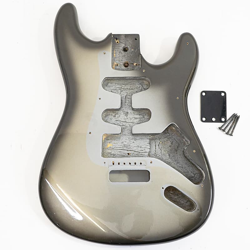 Silverburst Stratocaster Body w/ Micro-Tilt Neck | Reverb UK