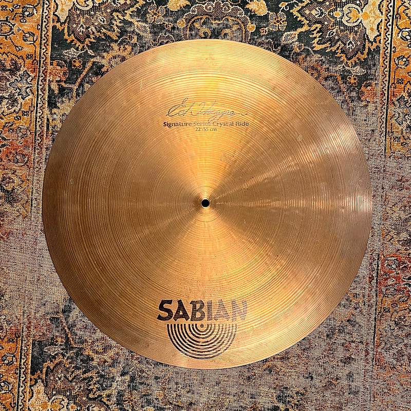 VIDEO! ULTRA RARE DARK SMOOTH Sabian ED THIGPEN CRYSTAL FLAT | Reverb