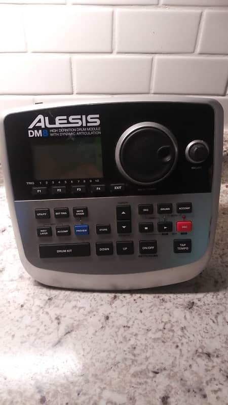 Alesis DM8 w/ wiring harness, rack clamp, power supply and | Reverb
