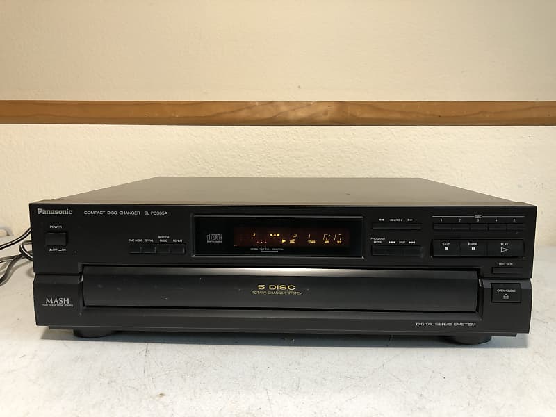 Panasonic SL-PD365A CD Changer 5 Compact Disc Player HiFi | Reverb