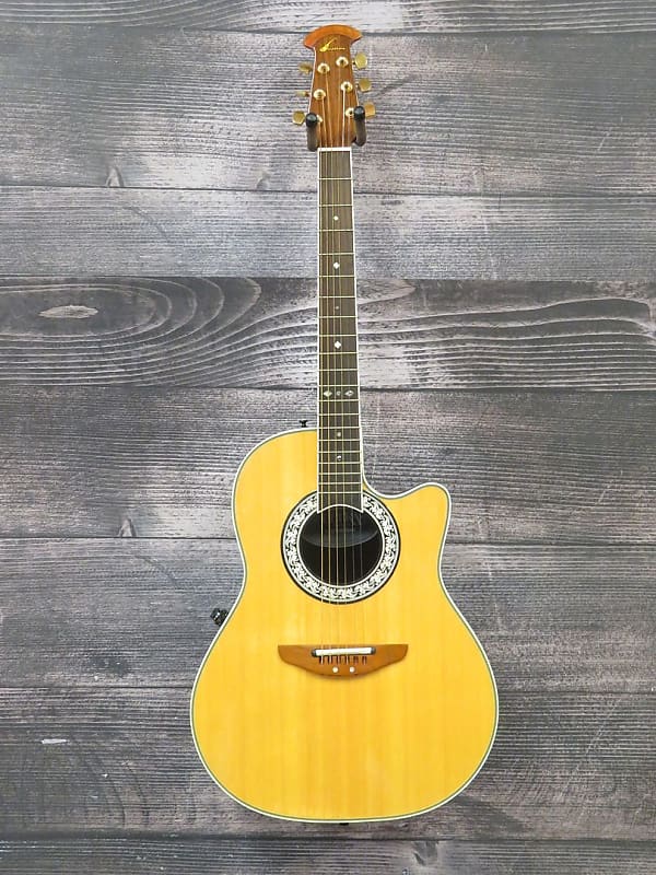 Ovation Ultra Deluxe 1527D Acoustic Electric Guitar | Reverb