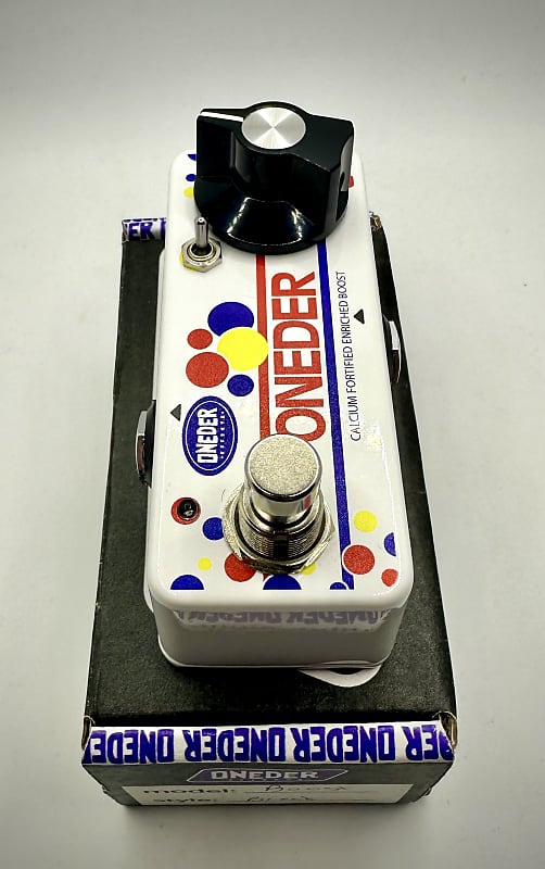 Oneder Effects Oneder Boost 2022 - White Wonderbread Edition | Reverb