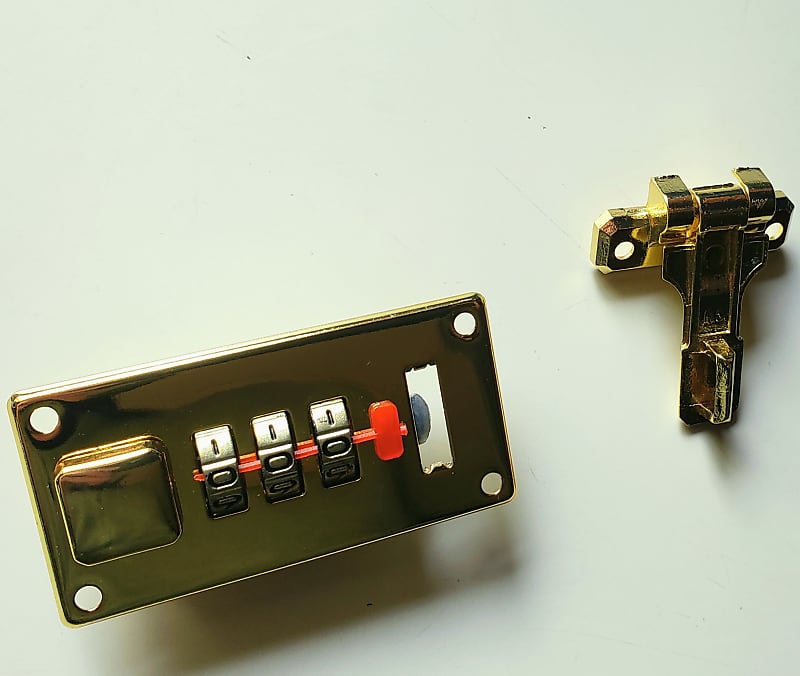 Gibson TKL Gold Case Lock Latch And Hasp Les Paul ES-335 SG | Reverb