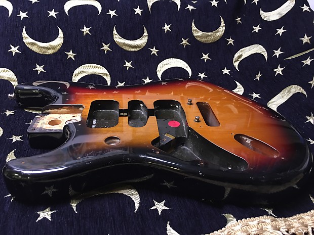 1990's Left Handed Fender Stratocaster Body | Reverb