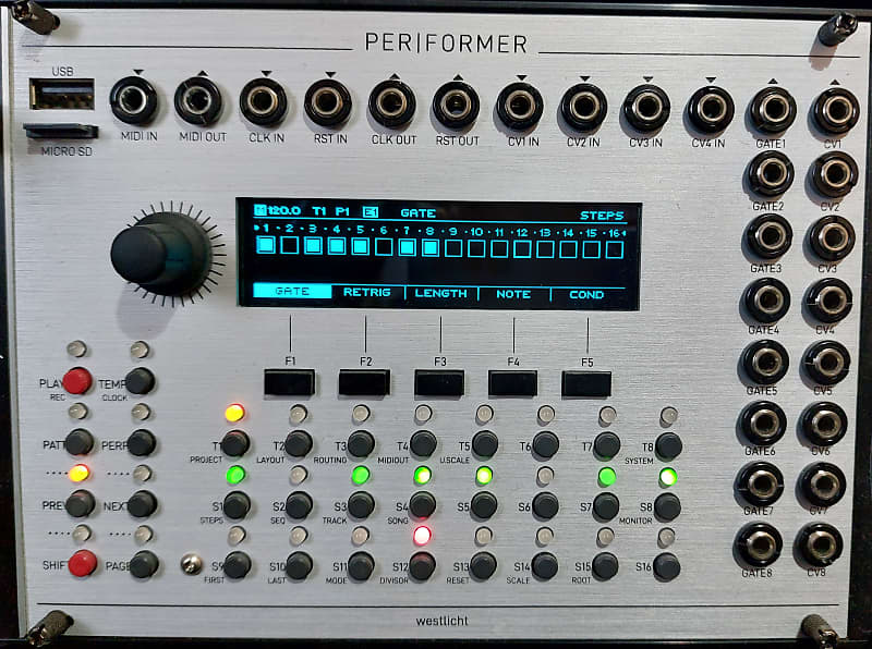 Westlicht Performer - 8 channel Sequencer + Eurorack Module - | Reverb
