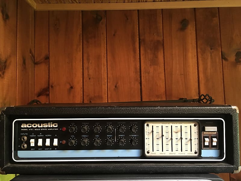 Acoustic Control Corp 470 bass/guitar amp (mid '70s) | Reverb Canada