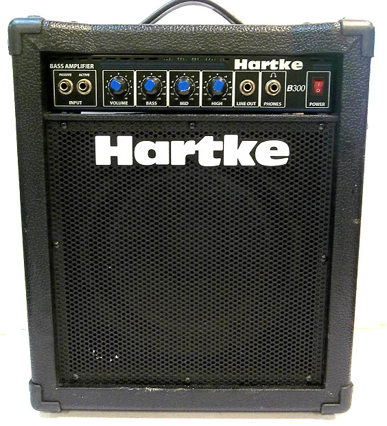 Hartke 30w Solid State Combo Bass Amp Black Tolex B300 | Reverb