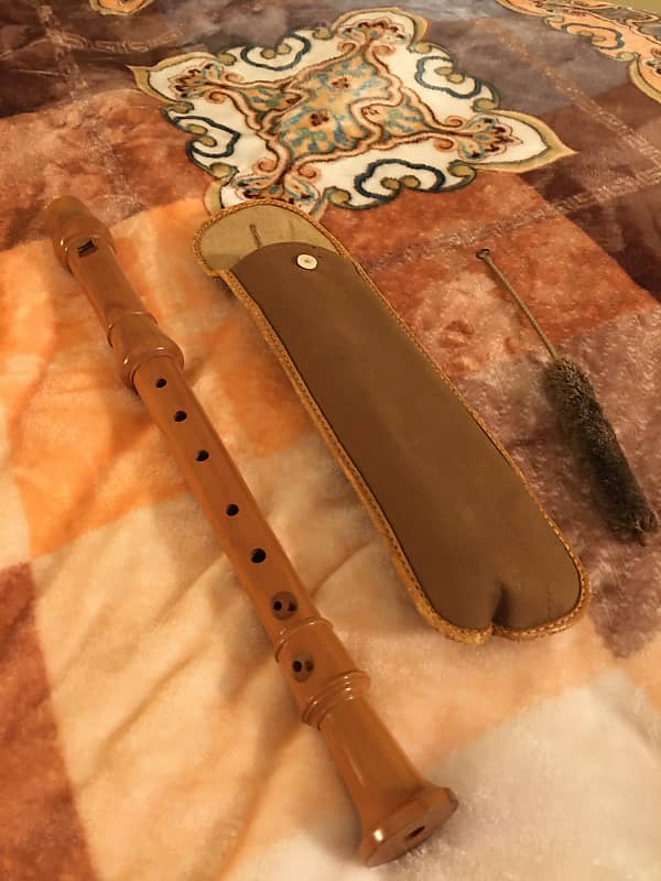 Kung Model 2 1972 - Pear F Alto recorder. Very good | Reverb