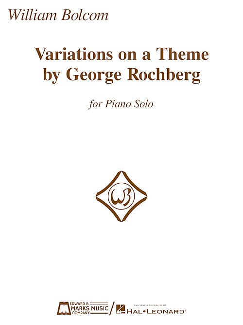 Variations On A Theme By George Rochberg For Piano Solo | Reverb