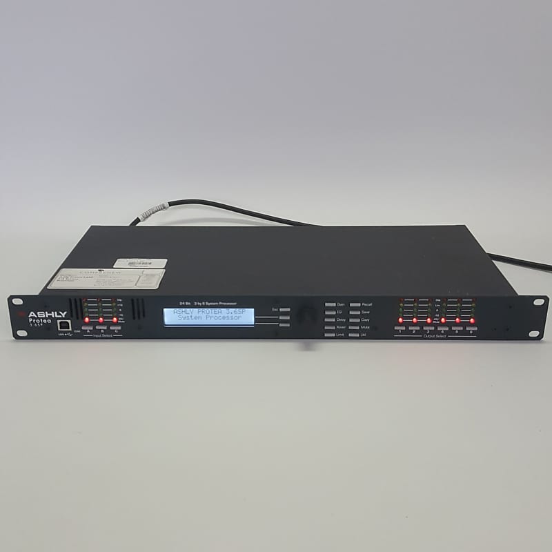 Ashly Protea 3.6SP 3x6 Processor 24 bit | Reverb