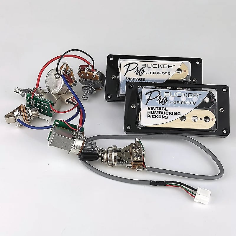 Epiphone Alnico V 57 Classic Plus ProBucker Zebra Pickups | Reverb