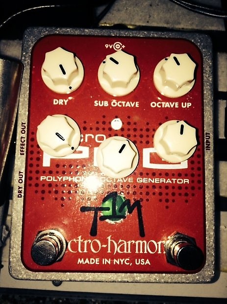 T1M Modded Electro-Harmonix Micro Pog w/ Dual Preset | Reverb