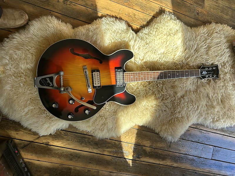 Kapa 500 Series 1960’s - Sunburst with Bigsby | Reverb