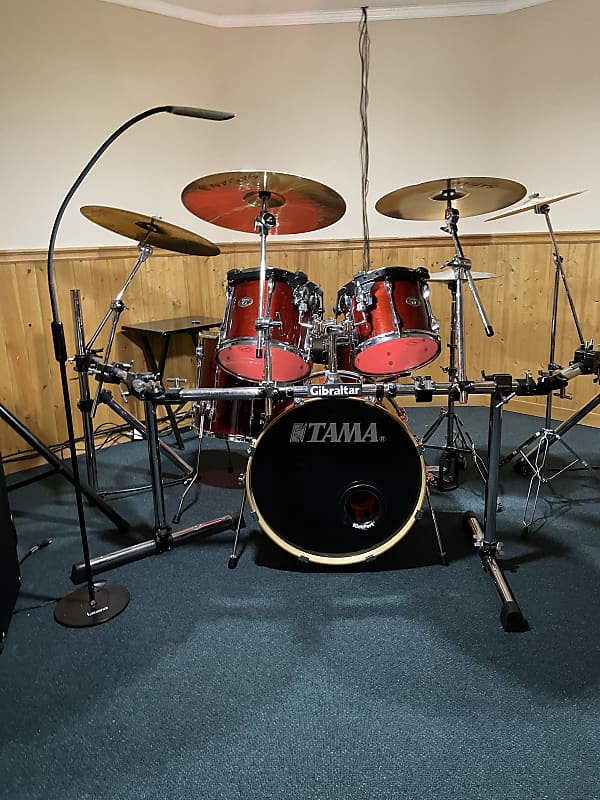 Gibraltar 3 sided power rack 2010 - Chrome | Reverb