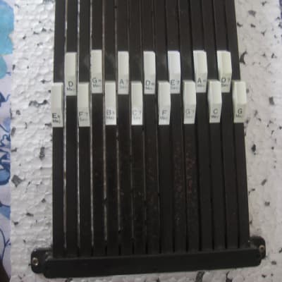 Chromaharp Autoharp 15 Chord Bars and Holders Complete | Reverb