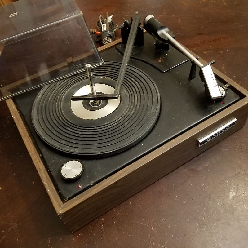 JVC Nivico 5205 turntable 16 33 45 78 RPM record changer | Reverb