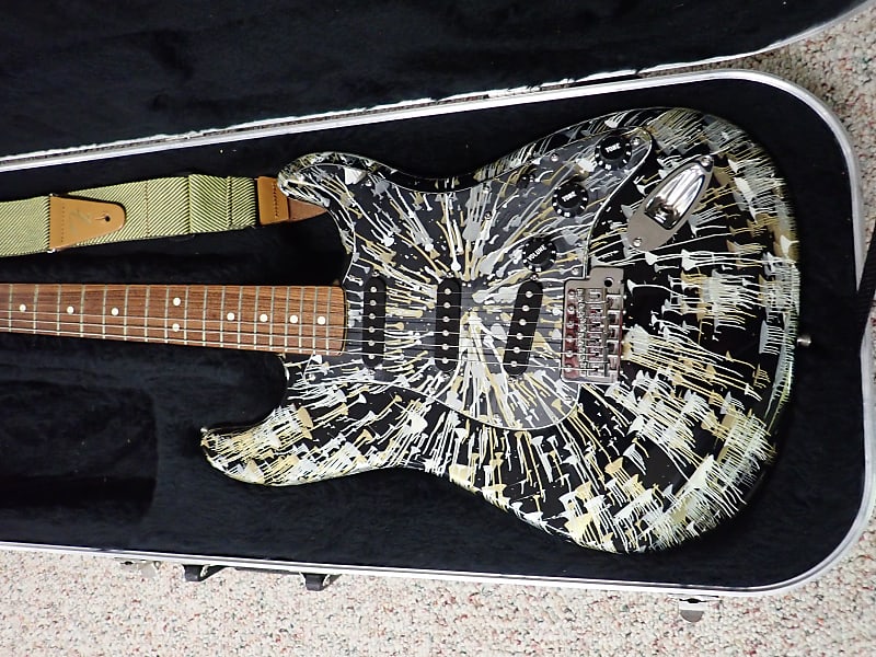 Fender FSR "Splattercaster" Standard Stratocaster with | Reverb