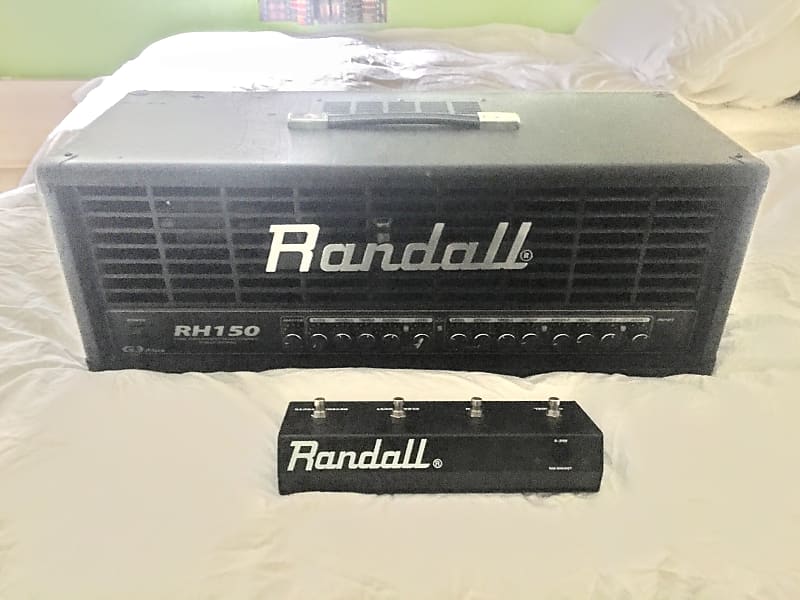 Randall RH150 G3 Plus black with footswitch | Reverb