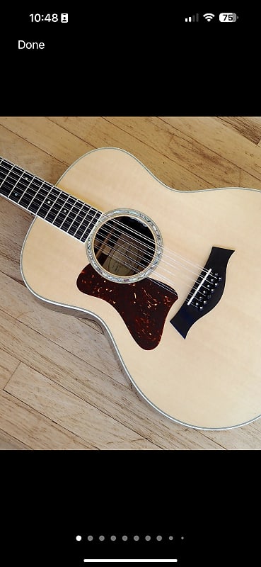 Taylor GS8-12 Left-handed 2009 Natural wood | Reverb