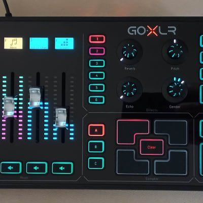 TC Helicon GoXLR, Go XLR, 4-Channel Mixer, Motorized Faders, | Reverb