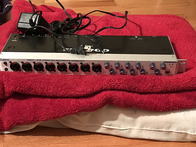 PreSonus Firepod 8 channels Silver with power supply, 2 | Reverb