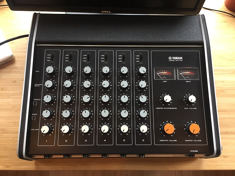 Yamaha Em-100 EM100 Vintage Mixer Mint - REAL spring reverb! | Reverb