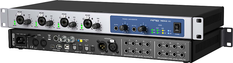 RME Fireface 802 USB/FireWire Audio Interface | Reverb