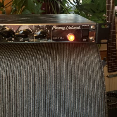 Peavey Valverb Tube Powered Reverb and Tremolo Rack Unit | Reverb