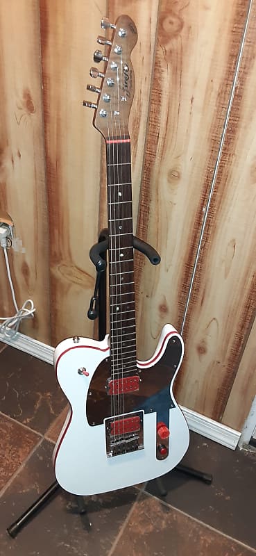 FireFly John 5 Ghost Telecaster Tribute White 6 String | Reverb