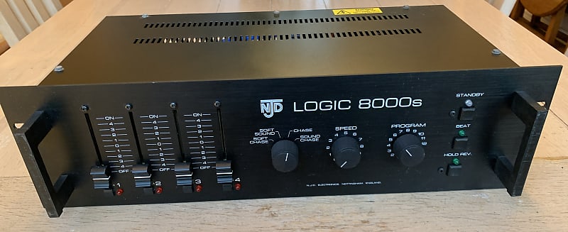 NJD LOGIC 8000S 4 CHANNEL LIGHTING CONTROLLER | Reverb UK