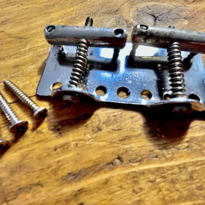 Fender Telecaster Bass Bridge 1968 - Nickel | Reverb