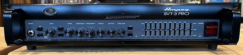 Ampeg SVT-3 PRO 450-Watt Rackmount Bass Amp Head 1999 - 2006 | Reverb