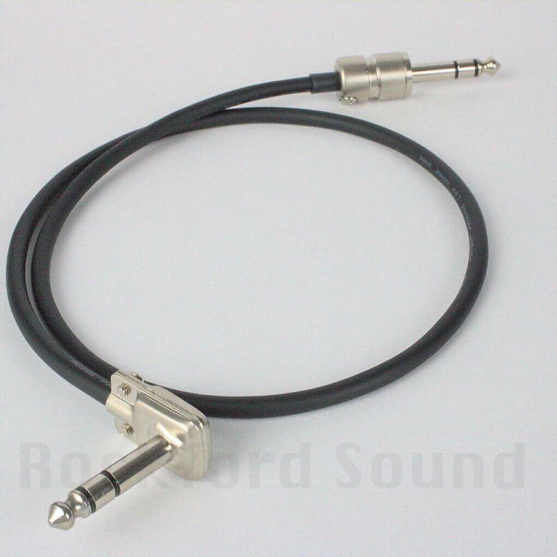 Mogami W2552 Balanced Patch Cable | 5 FT | Right Angle to | Reverb