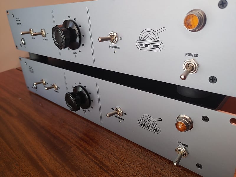 Locomotive Audio Weight Tank WT-72 Preamp Pair, Mint 2023 | Reverb