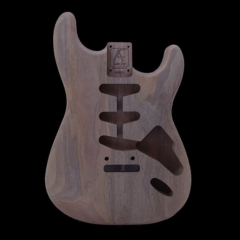 AC Strat Style American Walnut Body - C000213 | Reverb