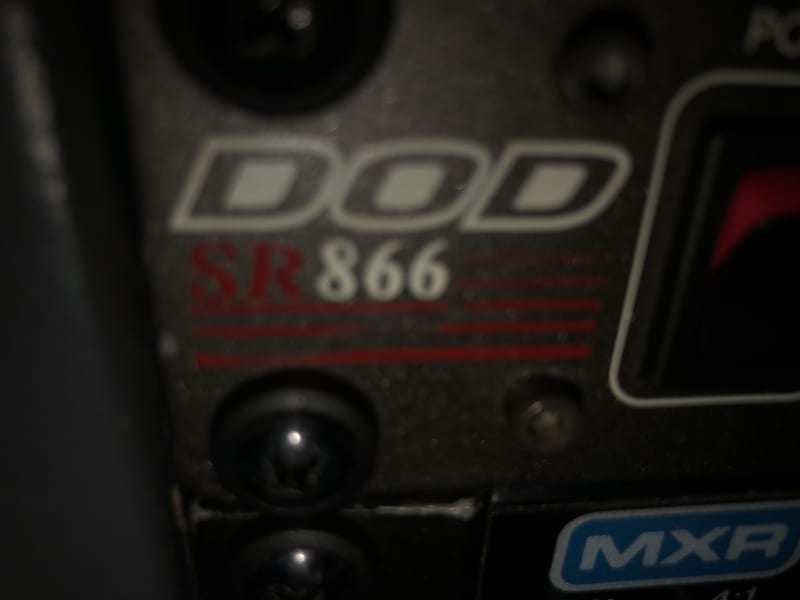 D.O.D SR 866 2010 Black | Reverb