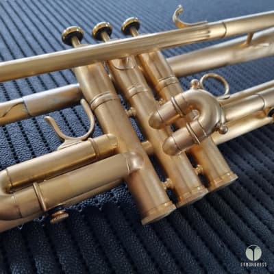 D. Calicchio L 1s ML goldplated trumpet, original case ! | Reverb