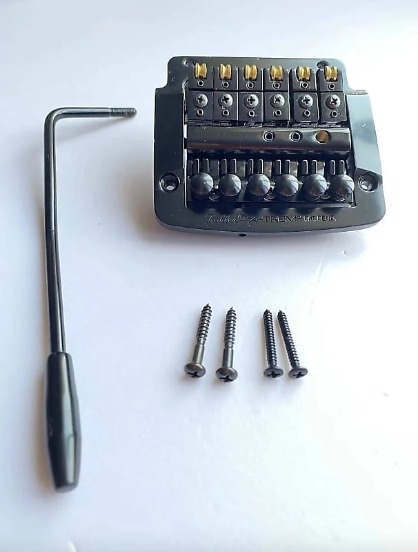Black Kahler 4300 X-Trem Bridge Tremolo System | Reverb