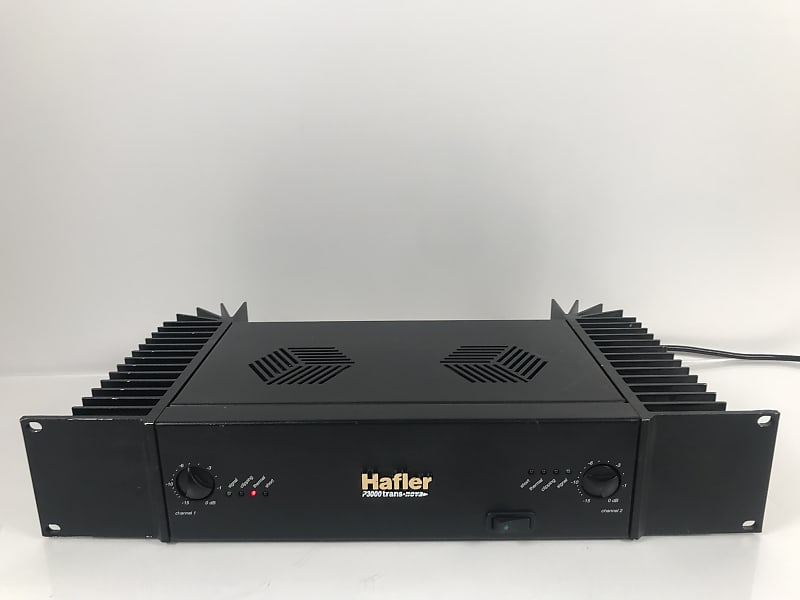 Hafler P3000 Trans Nova Stereo Power Amplifier 150w Per | Reverb