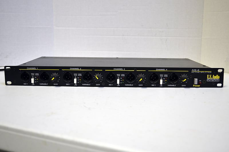 Microphone Splitter Whirlwind AS-4 Active Sturdy Made In USA | Reverb