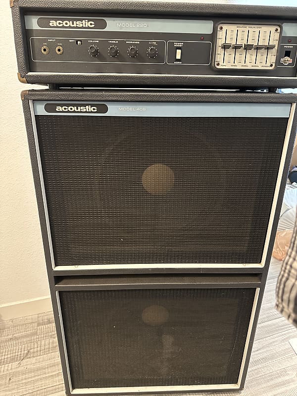 Acoustic Model 406 1970’s-1980’s - Black | Reverb