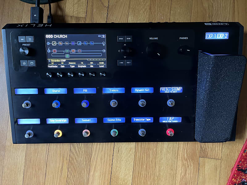 Line 6 Helix Floor Multi-Effect and Amp Modeler | Reverb