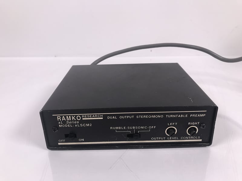 Ramko Research XL Series Dual Output Stereo/Mono Turntable | Reverb